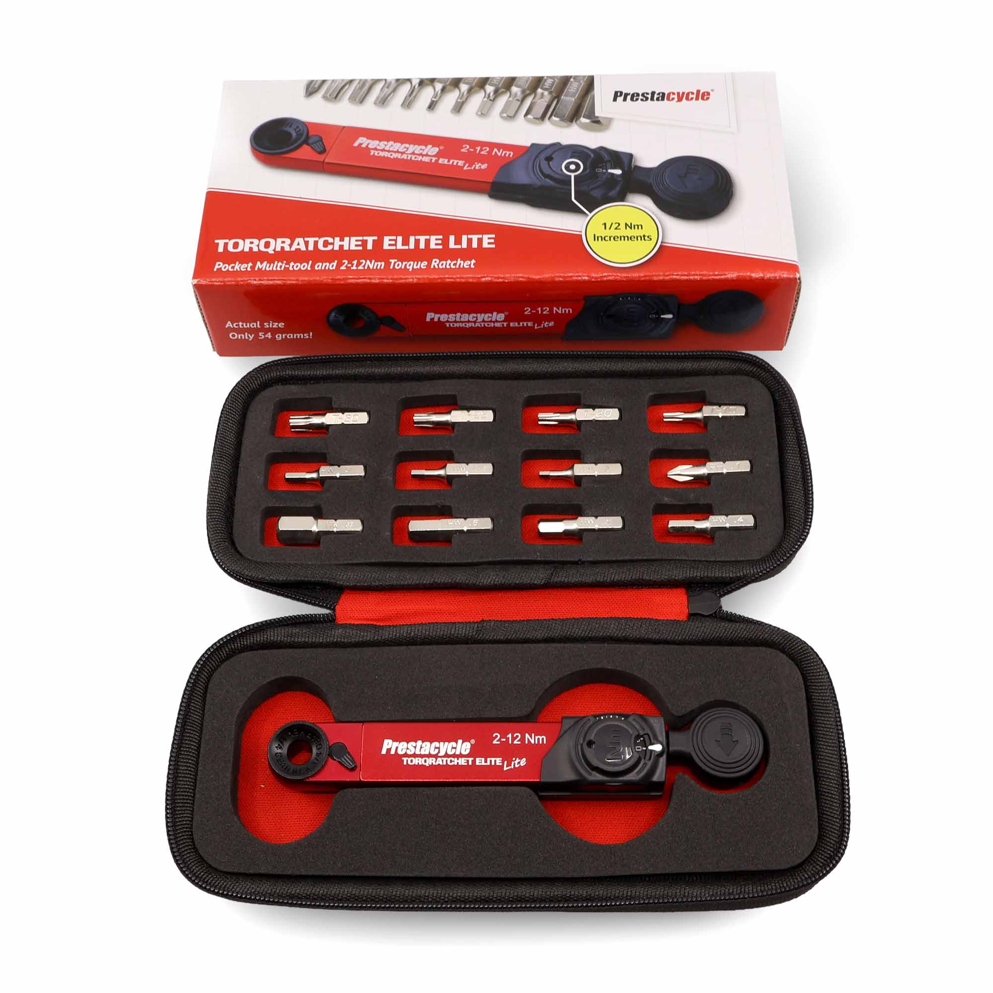 Prestacycle TorqRatchet ELITE Lite - Portable 2~12Nm Torque Multi-tool ...